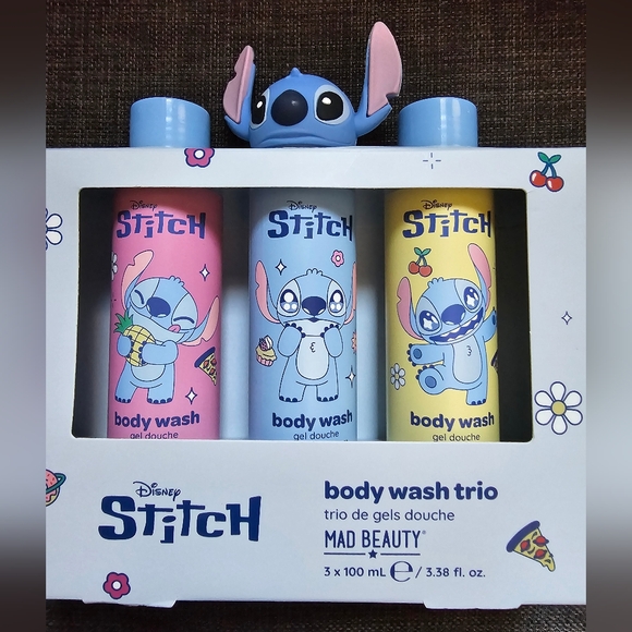 Disney X Mad Beauty | Bath, Skin & Hair | New Stitch Body Wash Trio ...